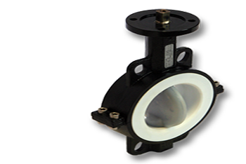 Butterfly valve split body type - Coperion
