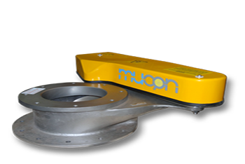 Pneumatic actuator for disc valves in food & pharma processing - Coperion