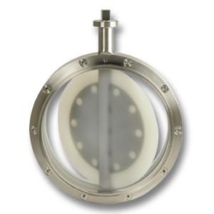 Oyster hygienic tablet butterfly valve - bolted body - Coperion