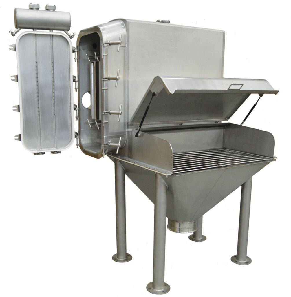 Hygienic bag dump station (HBD) for food processing - Coperion